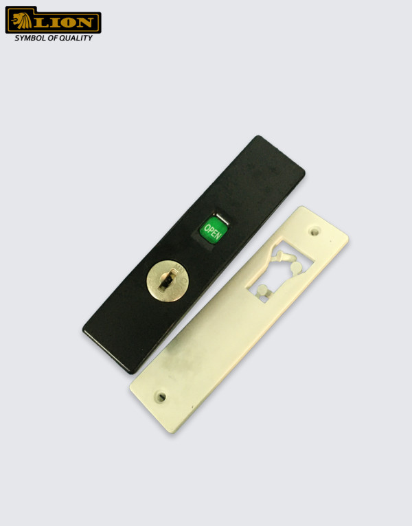 LION Sliding Door Lock for Steel Cupboard L 33A , L 33AK